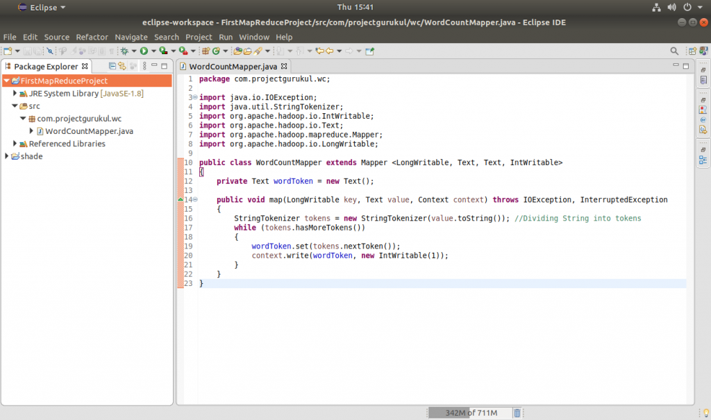 Create & Execute First Hadoop MapReduce Project in Eclipse - Project ...