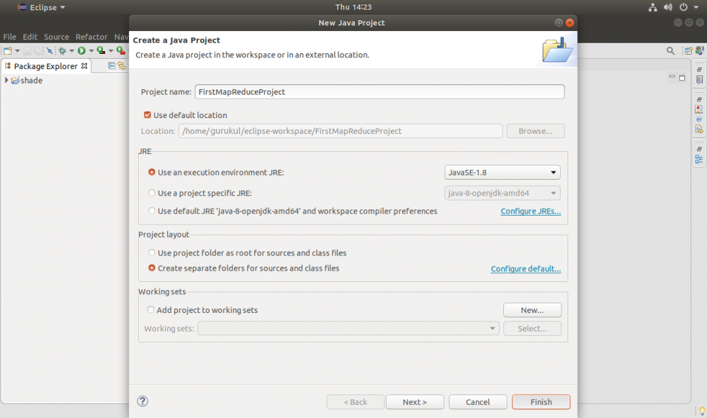 Create And Execute First Hadoop Mapreduce Project In Eclipse Project Gurukul