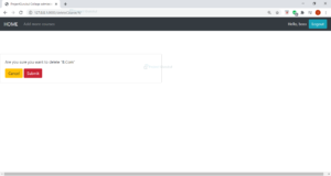 Online College Admission Management System Python Project - Project Gurukul