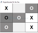 Python Tic Tac Toe - Create Classic Tic-Tac-Toe Game in Python - Project Gurukul