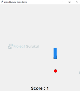 Python Snake Game - Create Snake Game Program - Project Gurukul
