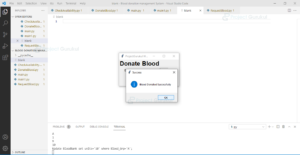 Python Project - Blood Bank Management System - Project Gurukul