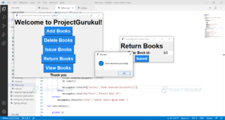 Python Library Management System [project with source code] - Project ...