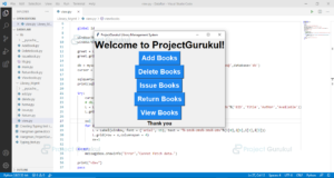 Python Library Management System [project with source code] - Project ...