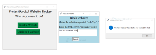 Create Website Blocker using Python - Project Gurukul