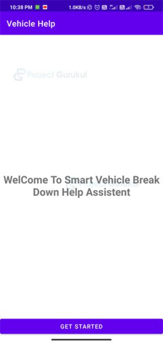 Android Project - On Road Vehicle Breakdown Help Assistant - Project ...