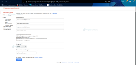Python Extract Song Lyrics Project - Project Gurukul