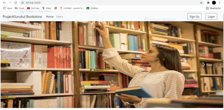 Online Bookstore Management System in Python Django with Source Code ...
