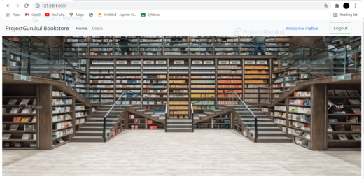Online Bookstore Management System in Python Django with Source Code ...