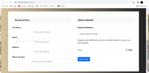 Online Bookstore Management System in Python Django with Source Code ...