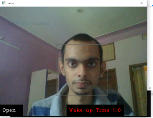Driver Drowsiness Detection System With Opencv And Tensorflow Project Gurukul