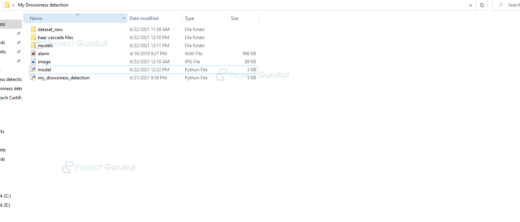 Driver Drowsiness Detection System with OpenCV & TensorFlow - Project ...