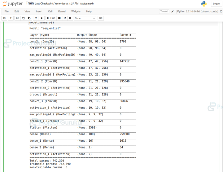 Real-time Face Mask Detection with OpenCV - Project Gurukul